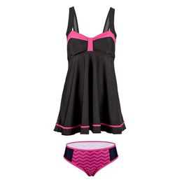 Beco The World Of Aquasports Tankini 'Zigzag' female Pink, Black size 44