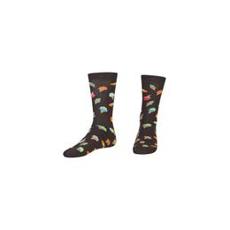 AbgeStrumpft Socken 'Eis' Damen Größe 35/38 schwarz