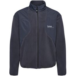 Hummel Sportjacke Herren Größe L dunkelblau / grau