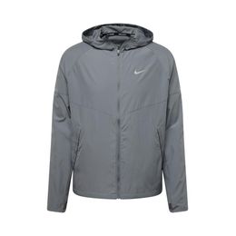 Nike Sportjacke 'Miler' Herren Größe M rauchgrau