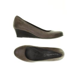 Tamaris Pumps Damen Gr&ouml;&szlig;e 37 Second Hand grau