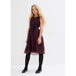 bonprix Midikleid, schwarz