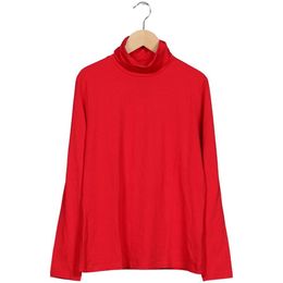 LANDS' END Lands&lsquo; End Langarmshirt Damen Gr&ouml;&szlig;e M Second Hand rot