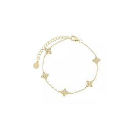 Rougemont Jewellery Bracelet 'Extravagantes Gl&uuml;cksbringer Armband 18cm' female Gold size 18 cm