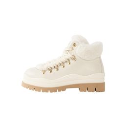 Bogner Schnürstiefel 'Arosa' Damen Größe 38 gold / offwhite Winterschuhe