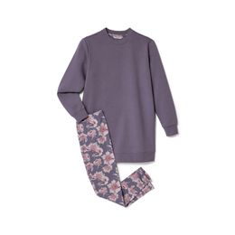 Tchibo - Pyjama - Damen - Gr. M - lila
