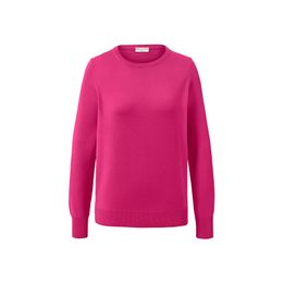 Tchibo - Merino-Feinstrickpullover - Damen - Gr. S - dunkelrosa