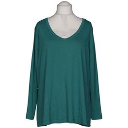 sheego Langarmshirt Damen Größe 8XL Second Hand türkis