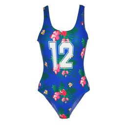 BECO the world of aquasports Badeanzug 'College 12 Hawaii' Damen Größe XL blau