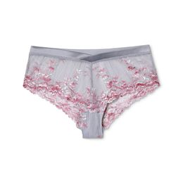 Tchibo - Spitzen-Panty - Damen - Gr. L - grau