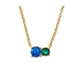 Tchibo - 925 Silber Kette blaugr&uuml;n - blau