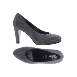 Gabor Pumps Damen Gr&ouml;&szlig;e 38.5 Second Hand silber