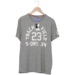 Superdry T-Shirt Herren Größe XL Second Hand grau