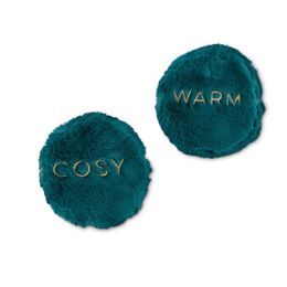 Tchibo - 2 Taschen-Heizkissen - grün