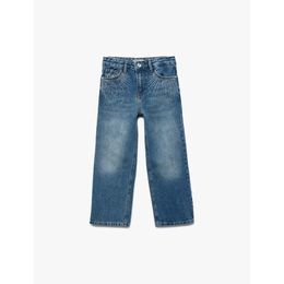 KOTON Jeans M&auml;dchen Gr&ouml;&szlig;e 146/152 blue denim