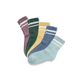 Tchibo - 5 Paar Kinder-Tennissocken - Kinder - Gr. 35-38 - blau