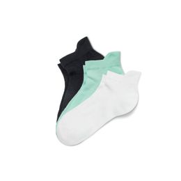 Tchibo - 3 Paar Sneaker-Sportsocken - Damen - Gr. 35-38 - schwarz