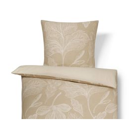 Tchibo - Flanell-Bettw&auml;sche - creme