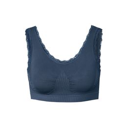 Tchibo - Seamless-Bustier - Damen - Gr. S - blau