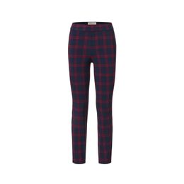 Tchibo - Stretchhose - Damen - Gr. 44 - dunkelblau/kariert