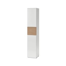 Tchibo - Schmaler Hochschrank - 35x35x182cm - braun - Holz / Eichenholz