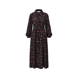 Tchibo - Bedrucktes Webkleid - Damen - Gr. 36 - schwarz/print