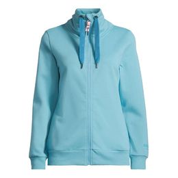 Salzhaut Zip-Up Hoodie 'RACKELN - UNI' female Blue size XS