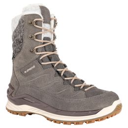 Winterstiefel Lowa "CALCETA EVO GORE-TEX WS", Damen, Gr. 41, stein, biscuit, Leder, Textil, Schuhe, Winterschuhe, Winterboots, Snowboots, wasserdicht