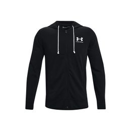 Under Armour Rival Sweatjacke Herren - schwarz - Gr. XL - Baumwolle/Polyester