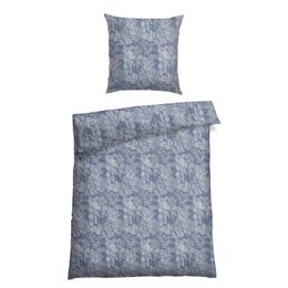 Bettwäsche Schiesser "Missy aus weicher Baumwolle mit floralem Print", weiß, B/L: 135cm x 200cm, 1 Stk., 1 Stk., Renforcé, B/L: 80cm x 80cm, 2 Stk., Renforcé, Obermaterial: 100% Baumwolle, Bettwäsche, Made in Green