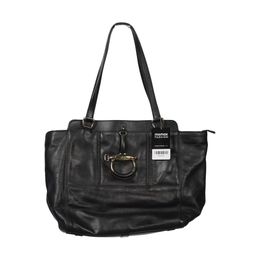 Lauren by Ralph Lauren Lauren Ralph Lauren Handtasche gross Leder Damen Größe One Size Second Hand schwarz