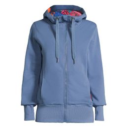 Salzhaut Zip-Up Hoodie 'Schandarm' female Blue size L