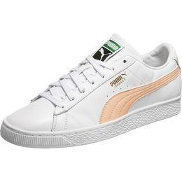 Puma Sneaker 'Basket Classic XXI' Herren Gr&ouml;&szlig;e 44 apricot / wei&szlig;