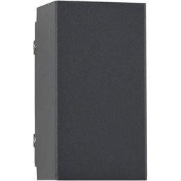 Paul Neuhaus Wandleuchte "BLOCK", grau (anthrazit), 2, Ø 0cm H: 13cm, 1 Stk., Leuchten, LED, IP54