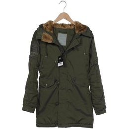 Alpha Industries Mantel Damen Größe XS Second Hand grün
