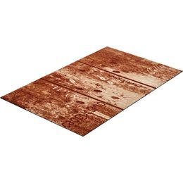 Teppich Grund "Cappu", braun, B:75cm H:8mm L:120cm, Kunstfaser, Teppiche, Teppich, In- und Outdoor geeignet