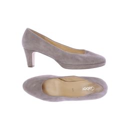 Gabor Pumps Damen Größe 39.5 Second Hand grau