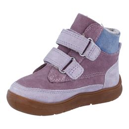 Winterstiefel Richter "Samy WMS: Mittel", Kinder, Gr. 28, lila, Veloursleder, Schuhe, Winterschuh mit WMS und Warmfutter, Größenschablone zum Download