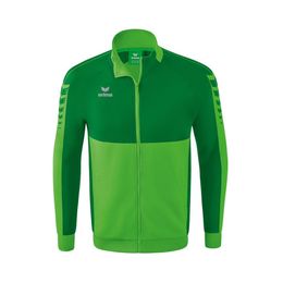 Erima Trainingsjacke Herren Gr&ouml;&szlig;e L hellgrau / grasgr&uuml;n / dunkelgr&uuml;n
