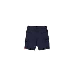 Shorts Alpha Industries "Crew Short", Herren, Gr. 29, Normalgrößen, blau (rep.blau), Obermaterial: 98% Baumwolle, 2% Elastan; Futter: 100% Baumwolle, Hosen