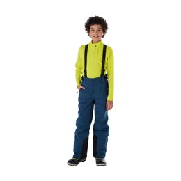 Skihose Killtec "KSW 79 BYS SKI PNTS", Kinder, Gr. 152, Normalgrößen, blau (ocean), Oberstoff: 100% Polyester, Futter: 100% Polyester, Füllung: 100% Polyester, Hosen, Wasserdichte, atmungsaktive Skihose mit abnehmbarem Latz und Stauraum