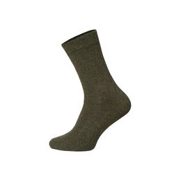 HomeOfSocks Socken 'HOS218' Damen Gr&ouml;&szlig;e 47/50 oliv