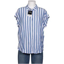 Tommy Jeans Bluse Damen Gr&ouml;&szlig;e L Second Hand blau