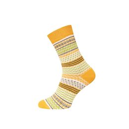 Homeofsocks Socks 'HOS905' female Yellow size 39-42