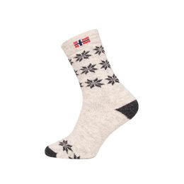 HomeOfSocks Socken 'HOS804' Damen Gr&ouml;&szlig;e 43/46 ecru