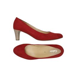 Gabor Pumps Damen Größe 40.5 Second Hand rot