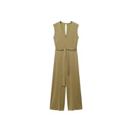 Mango Jumpsuit 'Cupi' Damen Gr&ouml;&szlig;e M khaki