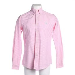 Polo Ralph Lauren Freizeithemd / Shirt / Polohemd langarm Herren Größe S Second Hand rosa