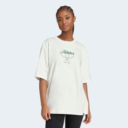 T-Shirt adidas Sportswear "W INTL SS T", Damen, Gr. L, weiß (sanftes weiß), Obermaterial: 100% Baumwolle, Shirts
