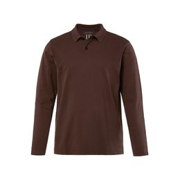 JP1880 Poloshirt Herren Größe 6XL braun